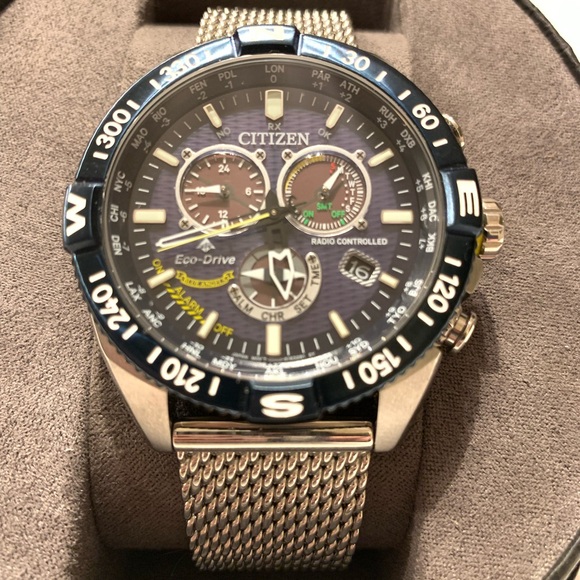 Citizen | Accessories | Citizen Promaster Navihawk At Eco Drive Blue ...